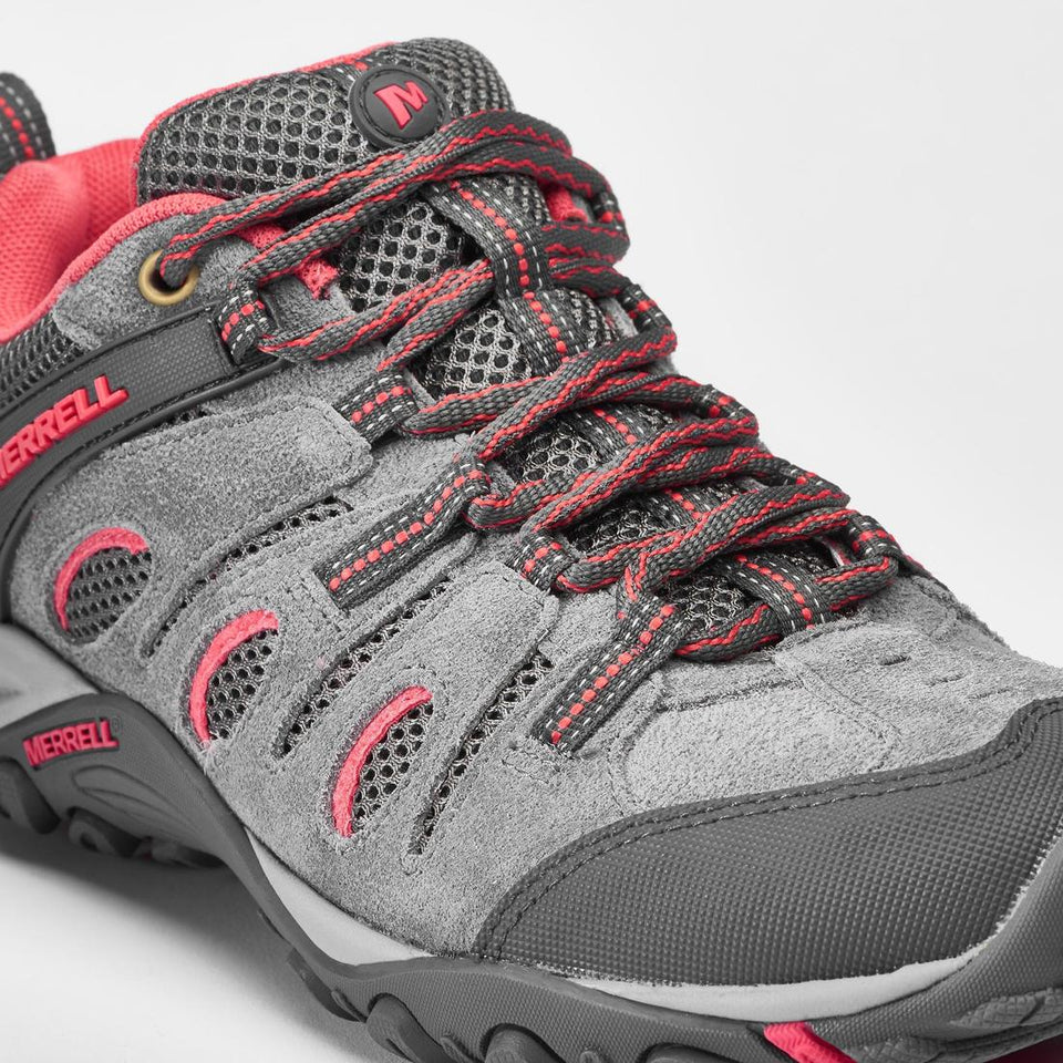 Chaussures de randonnée montagne – MERRELL CROSSLANDER Gris/Rose ...
